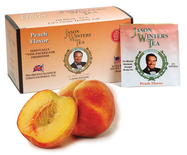Peach Flavor with Sage Sweetened with Stevia Tea Bags (QTY 30) - Sir J ...